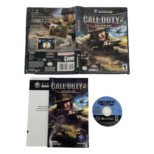Call of Duty 2 Big Red One Nintendo GameCube Video Game | eBay