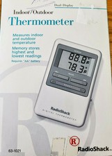 UPC 040293135980 - Radio Shack Indoor Outdoor Thermometer 63-1024 Dual ...