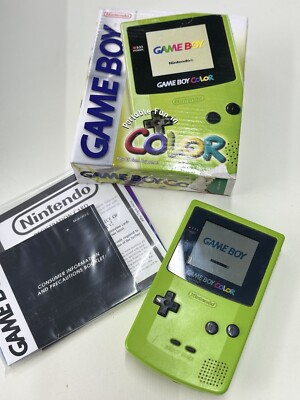 Gameboy Color Console Boxed for sale | eBay