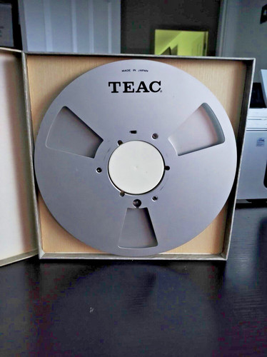ORIGINAL! Japan Made Teac 10.25" x 1/4" Aluminium Reel... Great ...