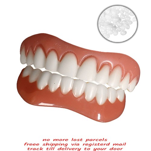Top And Bottom Veneers False Teeth Smile Cosmetic Denture Dental ...