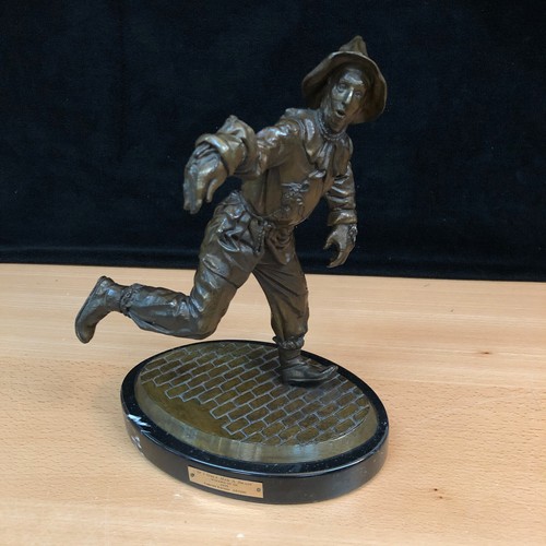 Rare SCARECROW Prototype Bronze Statue Sculpture Figurine - Wizard of ...