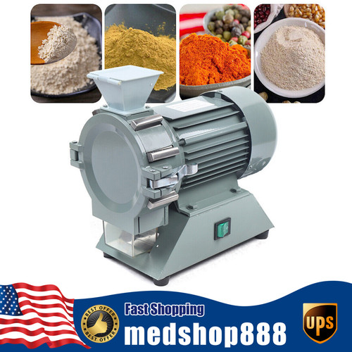 Mini Grain Mill Grinder Electric Plant Milling Machine Soil Pulverizer ...