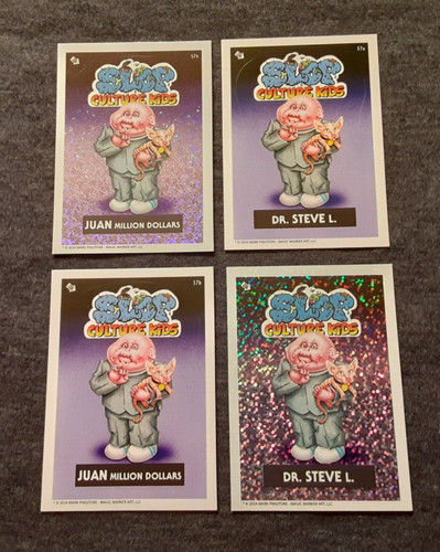 garbage pail kids refractor slop culture kids austin powers dr evil ...