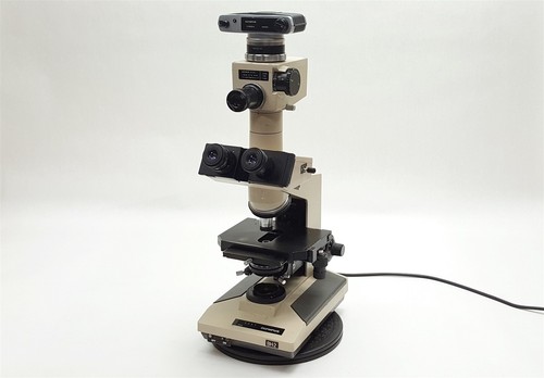Olympus BH2 BH-2 Phase Contrast Trinocular Microscope+SPlan 4X+BH2-SC ...
