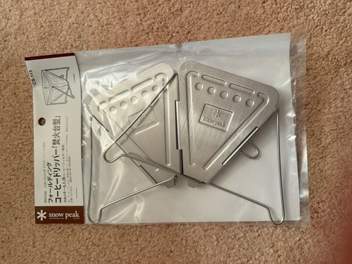 Snow Peak Folding Coffee Bonfire Style Dripper Stainless CS-113 from ...