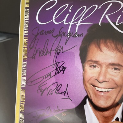 cliff richard signed products for sale | eBay