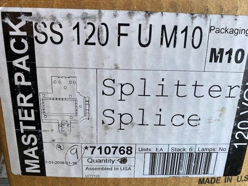 9 PACK -Lithonia Reloc SS 120 F U M10 Splitter Splice Lighting Power ...