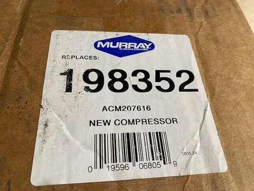 Murray A/C Compressor 198352 | eBay