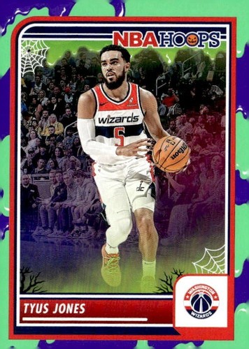 2023-24 Haunted Hoops Slime #228 Tyus Jones | eBay