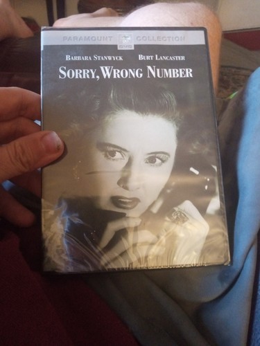 Sorry, Wrong Number (DVD, 1948) Brand New Barbara Stanwyck, Burt ...