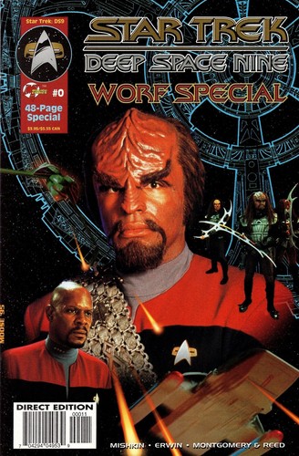 Star Trek Deep Space Nine Worf Special #0 Malibu Comics 1995 DS9 Odo ...