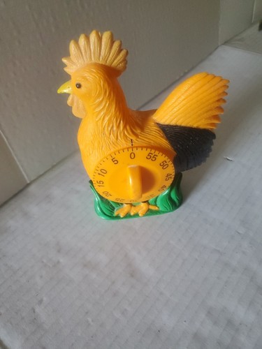 Vintage Rooster Kitchen 60 Minute Timer 6 Inches | eBay