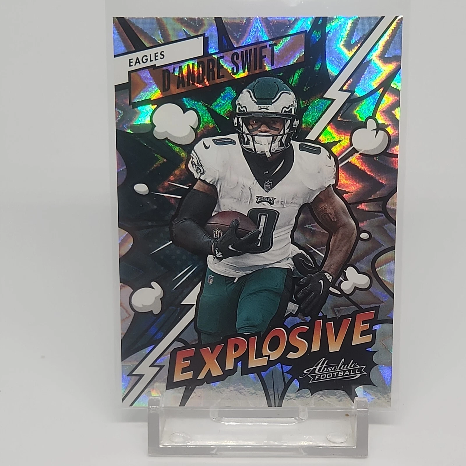 D'Andre Swift 2023 Absolute #20 Explosive Price Guide - Sports Card ...