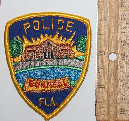 BUNNELL POLICE Florida FL Fla PD Small HAT patch | eBay