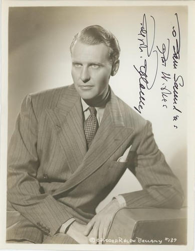 Ralph Bellamy- Signed Vintage Photograph | eBay