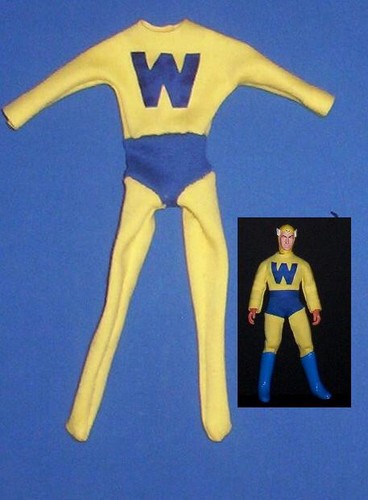 custom sewn Whizzer male suit for Mego scale 8 inch figure Invaders | eBay