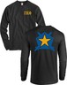 Pi Kappa Phi Fraternity Star Shield Bella+Canvas Long Sleeve Shirt Pi ...