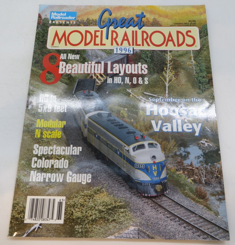 GREAT MODEL RAILROADS 1996 Model Train Layouts HO, N, O & S Model ...