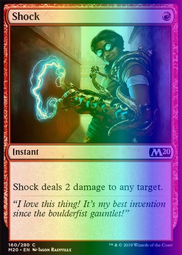 Magic the Gathering MTG Shock (160) Core Set 2020 LP FOIL | eBay