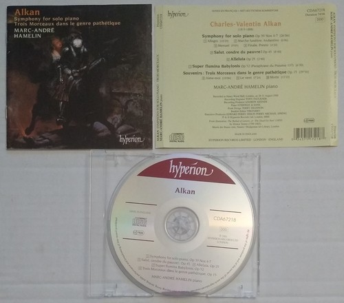 Alkan: Symphony for Solo Piano/Trois Morceaux - Marc-Andre Hamelin ...
