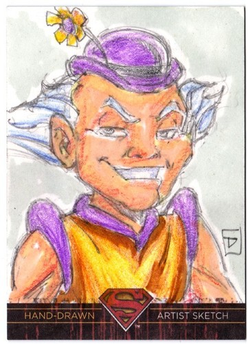 Mxyzptlk DC Comics Superman The Legend David Rabbitte Sketch Card 1 ...