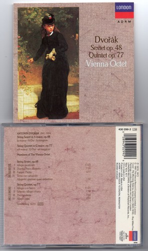 Antonin Dvorak - String Sextet/Quintet, The Vienna Octet, London CD | eBay