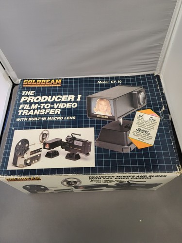 Goldbeam Model GV-10 The Producer I Vintage Film to Video Transfer Old ...