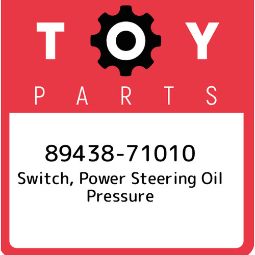 89438-71010 Toyota Switch, power steering oil pressure 8943871010, New ...
