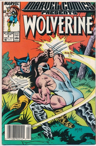 Marvel Comics Presents Wolverine #4 Comic Book (Marvel Comics 1988) | eBay