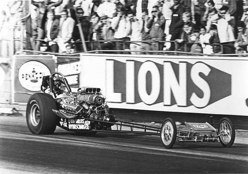 NHRA Drag Racing Great Don Garlits, Big Daddy 30 Old Motor Racing Photo ...