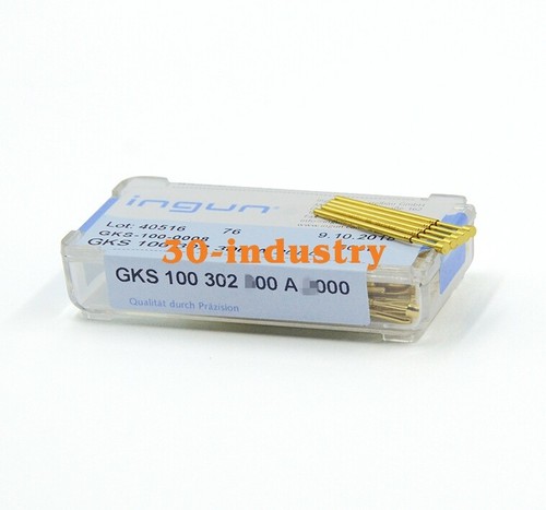 100PCS/BOX NEW FOR INGUN GKS100 302 200 A2000 (Flat-headed) 1.37mm TEST ...