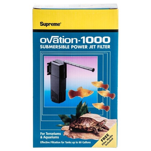 Supreme Ovation Submersible Power Jet Filter - Terrariums, Aquariums ...
