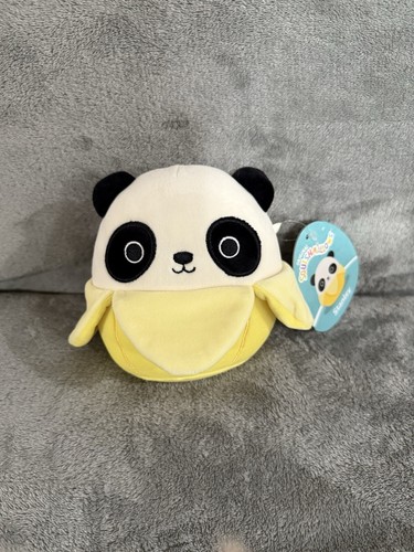 ⭐️ Squishmallow 5” Epic Squad Stanley Panda Banana | eBay