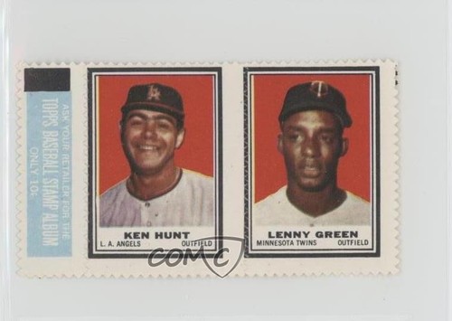 1962 Topps Stamps Panels Ken Hunt Lenny Green | eBay