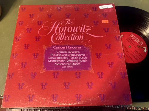 The Horowitz Collection ~ LP NM Vinyl ~ Concert Encores RCA ARM1 2717 ...
