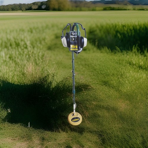 Vintage Garrett Master Hunter 4 ADS Metal Detector w Rystl Headphones ...