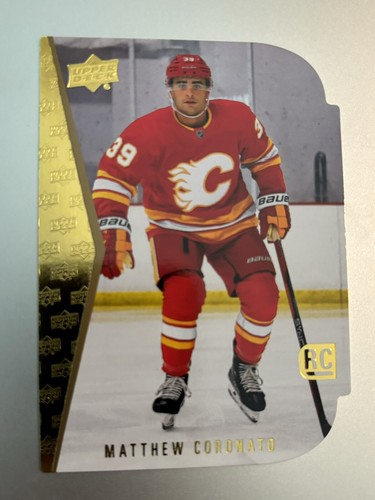 2023-24 Upper Deck Series 2 #RDT-17 Matthew Coronato 1994-95 Die Cut RC ...