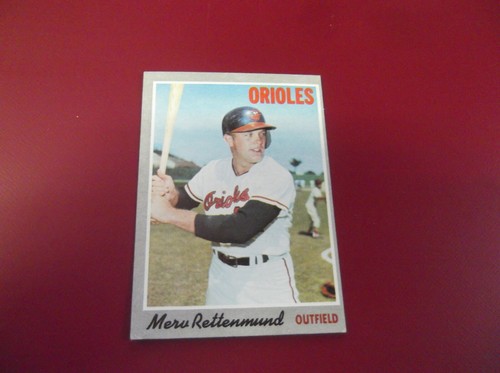1970 TOPPS BASEBALL CARD #629 MERV RETTENMIND ORIOLES | eBay
