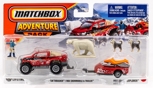 2025 Matchbox Adventure Pack MBX Arctic Rescue | Snow Thrasher ...