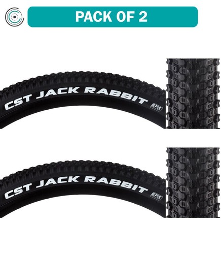 Set of 2 - CST Premium Jack Rabbit 27.5" x 2.1" Folding Tires TPI 60 ...