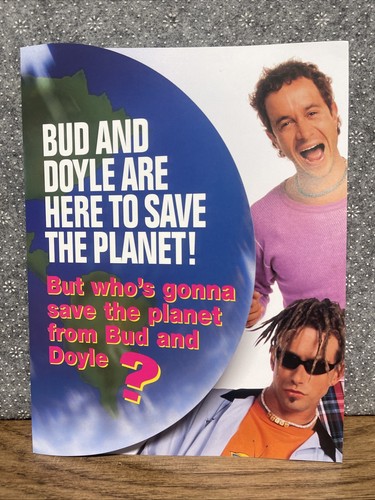 Bio-Dome Bud Doyle Original Press Kit 8.5x11” Video Store Promo Book CV ...