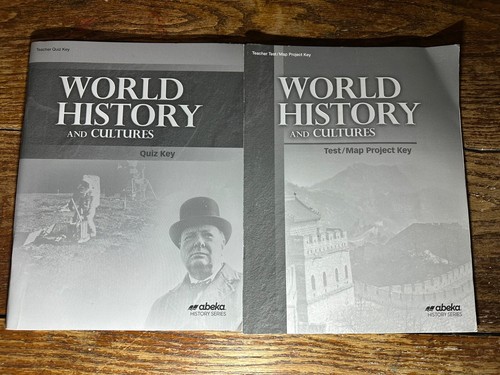 Abeka World History And Cultures Teacher Quiz and Test Key 10th Grade ...