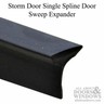 Larson Double Sweep Expander for Storm Door - Black | eBay