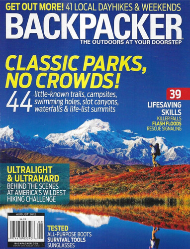 Backpacker Magazine Classic Parks No Crowds Lifesaving Skills Local Day ...