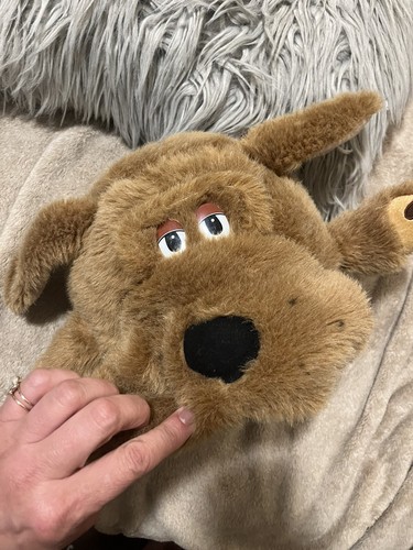 SOMERSAULT BARKING HOUND DOG PLUSH HAND PUPPET | eBay