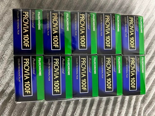 FUJIFILM Set of 10 Provia 100F and RDP135 films , expired, examples ...