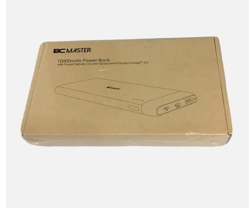 BC Master USB 10000mAh 3.0 & Qualcomm Charge Power Bank | eBay