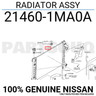 Genuine Nissan OEM 21460-1MA0A RADIATOR ASSY 214601MA0A | eBay
