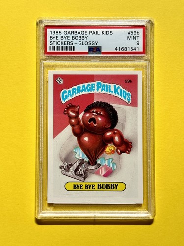 Garbage Pail Kids OS2 #59b Bye Bye Bobby PSA 9 MINT GPK TOPPS 1985 ...
